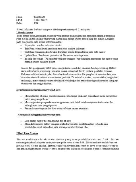 1 Batch System Pdf