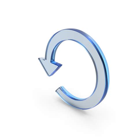 Blue Glass Rotating Circular Arrow Png Images And Psds For Download Pixelsquid S119487853