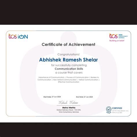 Abhishek Shelar On Linkedin Tcsion Tcsioncareeredge