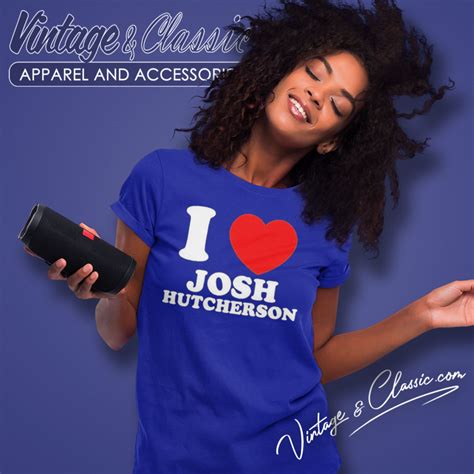 I Love Josh Hutcherson Shirt Vintagenclassic Tee