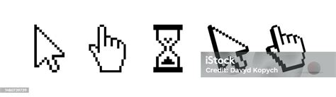 Cursor Icon Set Vector Mouse Arrow Pointer Cursor Mouse Icon Vector 10