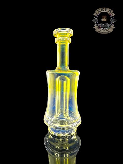 Iridescent Glass Fumed Puffco Peak Attachment All In One Smoke Shop