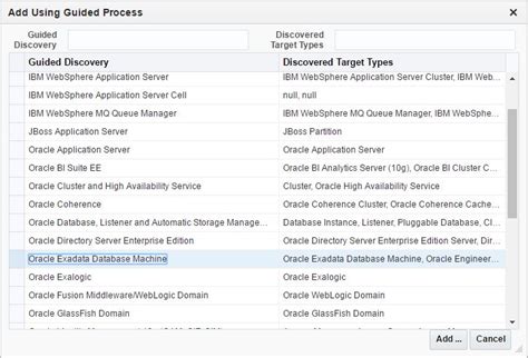 Netsoftmate Technical Blog Discover Exadata Database Machine In Oem 13c