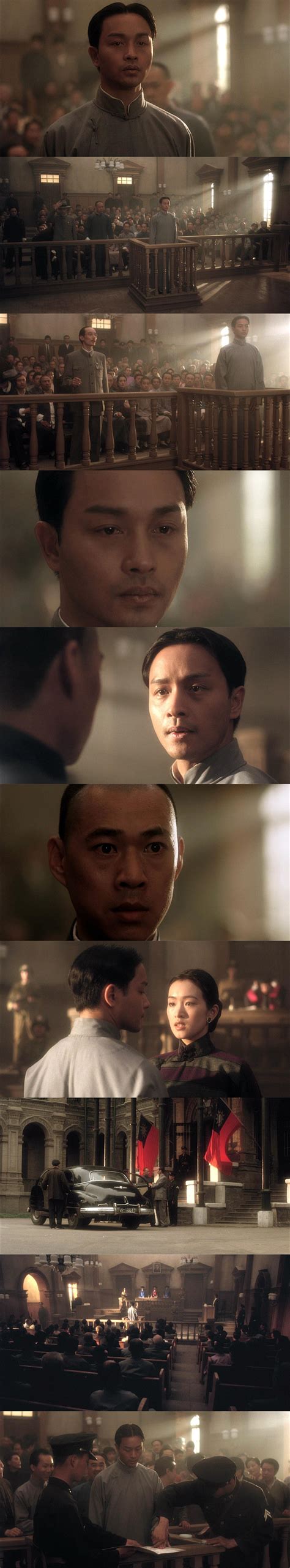 【霸王别姬 1993】32 张国荣 Leslie Cheung 张丰毅 Fengyi Zhang 巩俐 Li Gong 电影场景