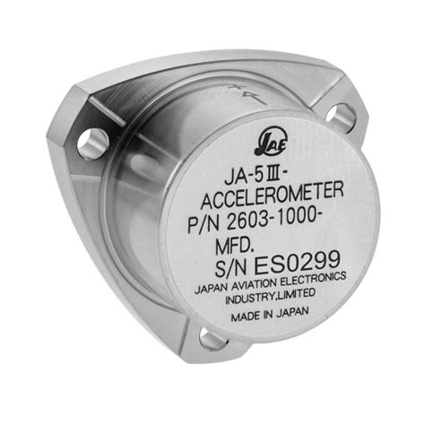 JAE Quartz Accelerometers ASC Sensors