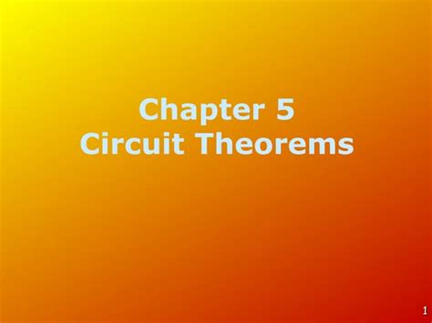 Circuit Theorynppt Circuit Theorynppt Circuit Theorynppt Circuit Theorynppt