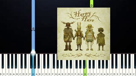 Yaelokre Harpy Hare Best Part Easy Slow Piano Tutorial Youtube