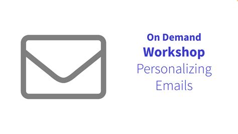 Personalizing Emails