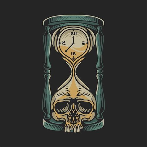 Skull Hourglass Images Free Download On Freepik