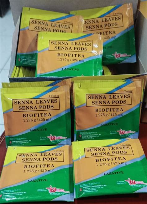 Biofitea Laxative Senna Leaves Senna Pods Lazada Ph