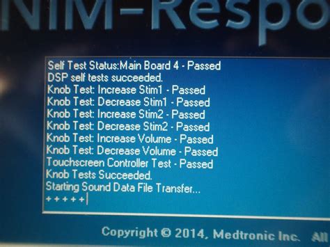Used Medtronic Nim Response 3 0 Ref 8253001 Nerve Monitoring System W