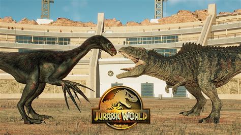 ALL LARGE CARNIVORES VS HERBIVORES BATTLE ROYALE Jurassic World