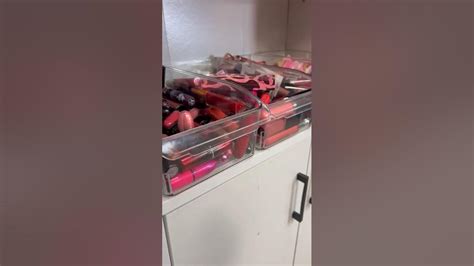 Asmr Rummaging Through Lipsticks Lipglosses Tapping And Swatching Shorts