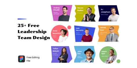 Team Page Leadership Page Our Team Figma