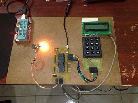 Light Intensity Control Of A Halogen Lamp Using PIC Behance