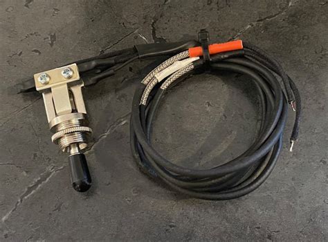 Custom Prewired 3 Way Toggle Switch For Gibson Guitars Starr Guitar Systems