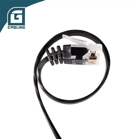 Gcabling Unhielded Rj45 Lan Flat Patch Cord Ofc Cat6 Utp Patch Cable