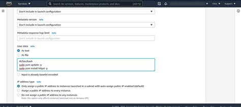 using auto scaling and load balancing for high availability