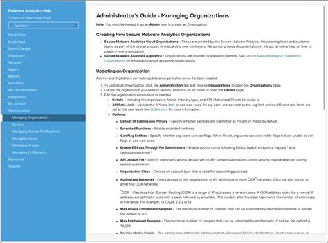 Cisco Secure Malware Analytics Appliance Administrator Guide Version Introduction Cisco