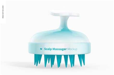 Premium Psd Scalp Massager Mockup