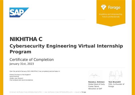 C Nikhitha On Linkedin Sap Cybersecurity