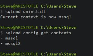 Experimenting With Go Sqlcmd Sqlservercentral