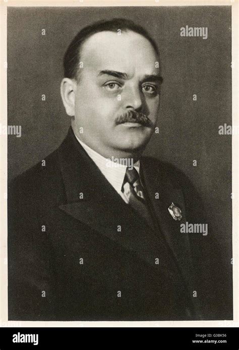 Nikolai shvernik russian statesman hi-res stock photography and images ...