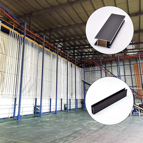 Powder Coating Aluminum Window Profiles 6000 Series Custom Extrusion