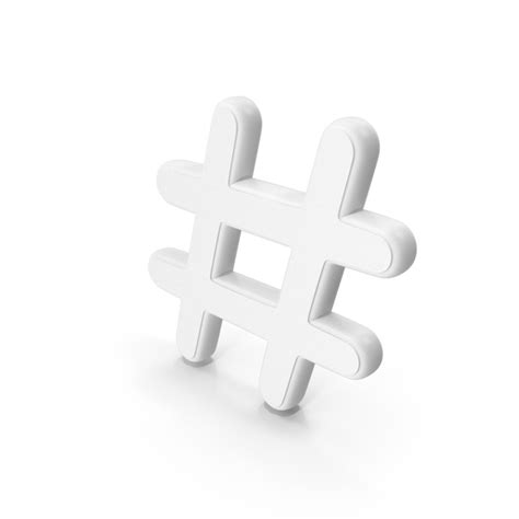 Hashtag White Symbol Png Images And Psds For Download Pixelsquid