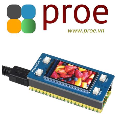 1 14inch lcd display module for raspberry pi pico 65k colors 240×135