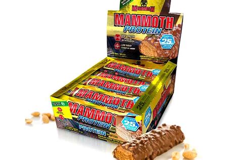 Mammoth Protein Bar Puts 25g Of Protein In A Tasty Candy Bar Like Snack