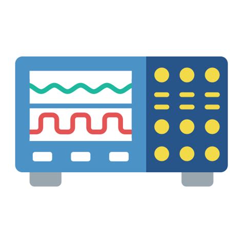 Oscilloscope Generic Color Fill Icon