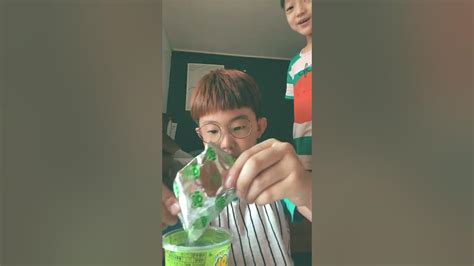 연못속 개구리알 젤리 먹방 Youtube