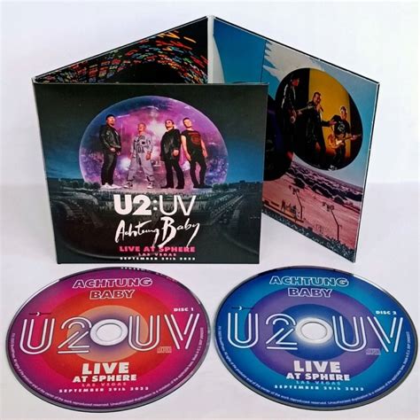 U UV Achtung Baby Live At Sphere Las Vegas CD EU Sklepy Opinie Ceny W