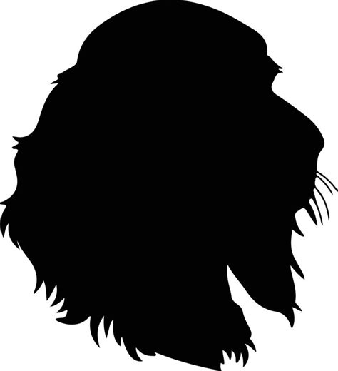 English Setter Silhouette Portrait 38829882 Vector Art At Vecteezy