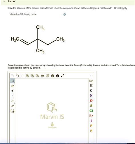 Solved Draw The Structure Of The Product That Is Formed When
