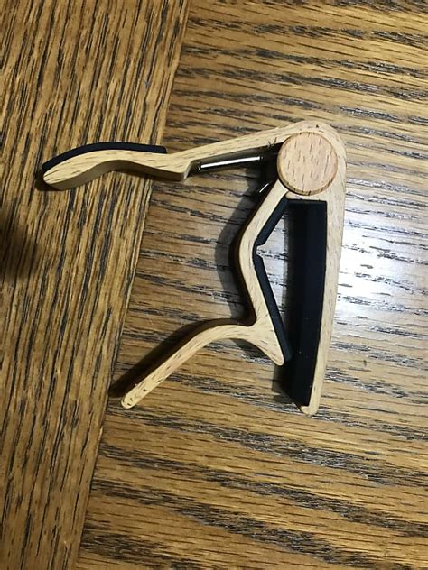 Wooden 6 String Capo Reverb