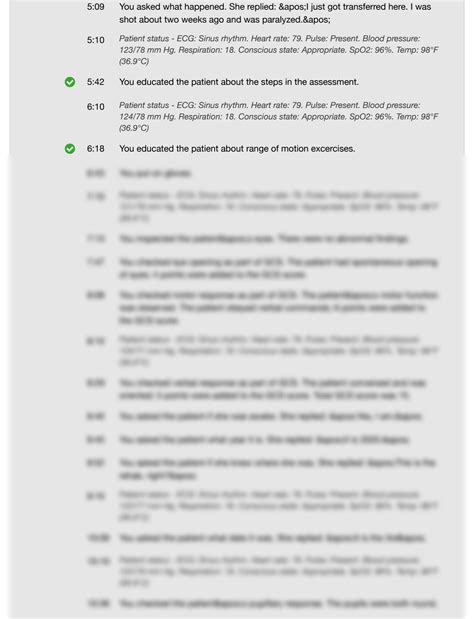 SOLUTION Kim Johnson Vsim Feedback Log Score Studypool