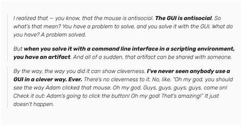 Guis Are Antisocial ·