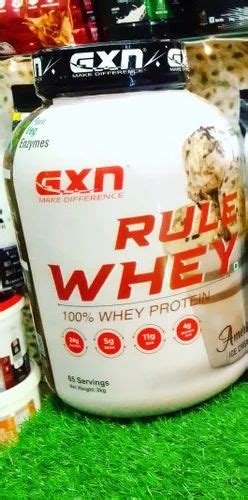 Gxn Rule Whey Protein 2kg At Rs 4200 In New Delhi Id 27149922191
