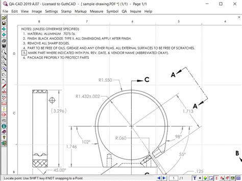how to create a fai report from text selectable pdf in qa cad qa cad