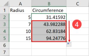 6 Ways To Multiply By Pi In Microsoft Excel How To Excel