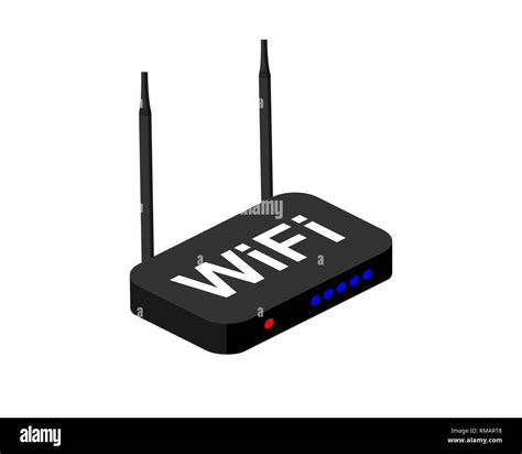 Hub Internet Modem Stock Vector Images Alamy