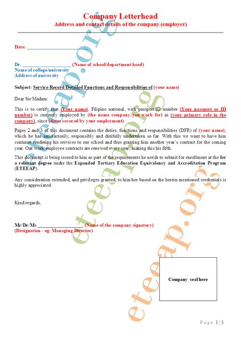Sample Dfr Eteeap