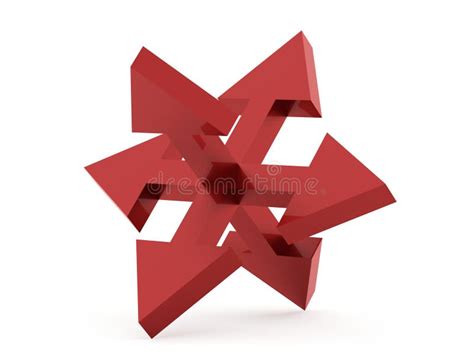 North Direction Compass Icon On White Background Stock Illustration