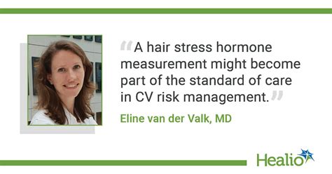 Cortisone Levels Measured In Scalp Hair May Predict Future Cvd Risk