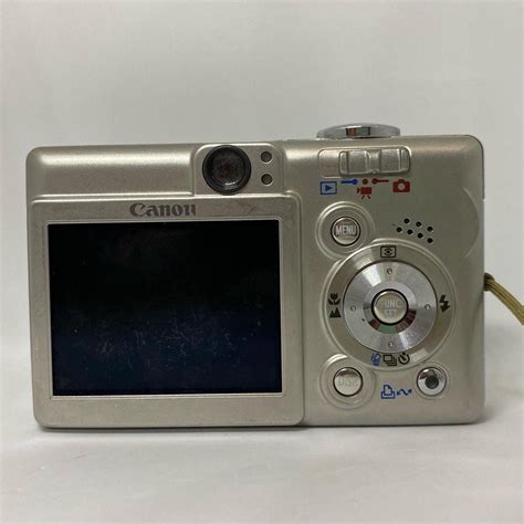 Rare Canon Digicam Ixy Digital 50 Ccd Censos And Has Timestamp