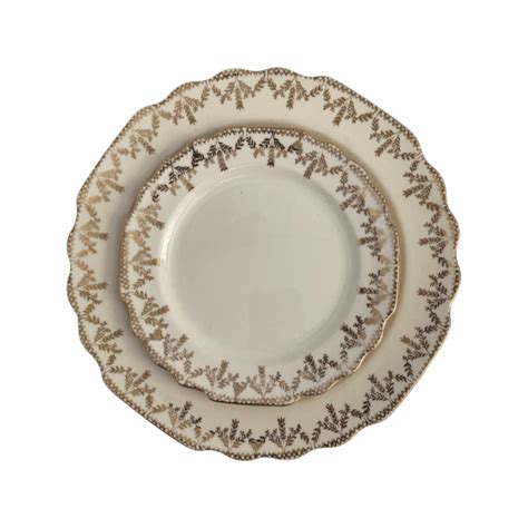 Gold Trimmed China Vintage Whimsy Rentals