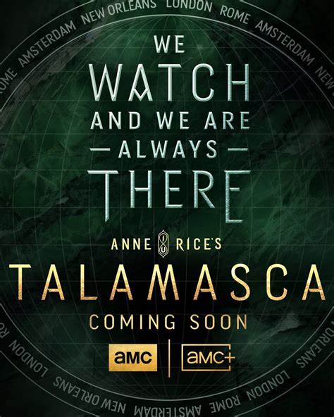 The Talamasca: Production Begins on Anne Rice/Immortal Universe Series
