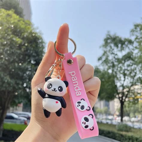 Cute Panda Keychain Classic Shop